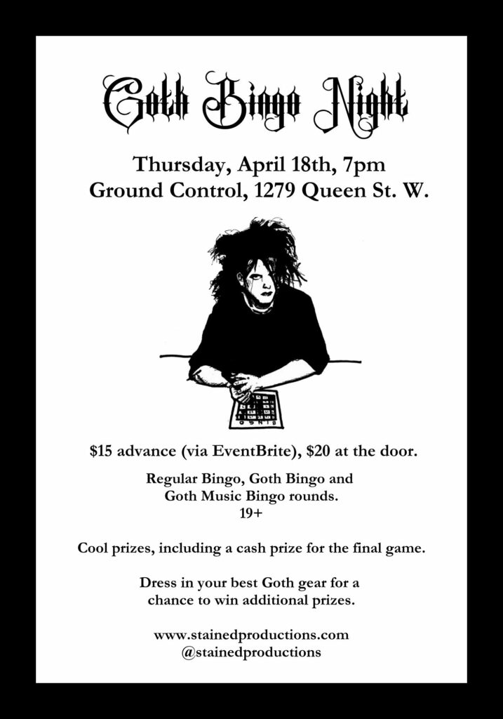 Goth Bingo – Stained Productions
