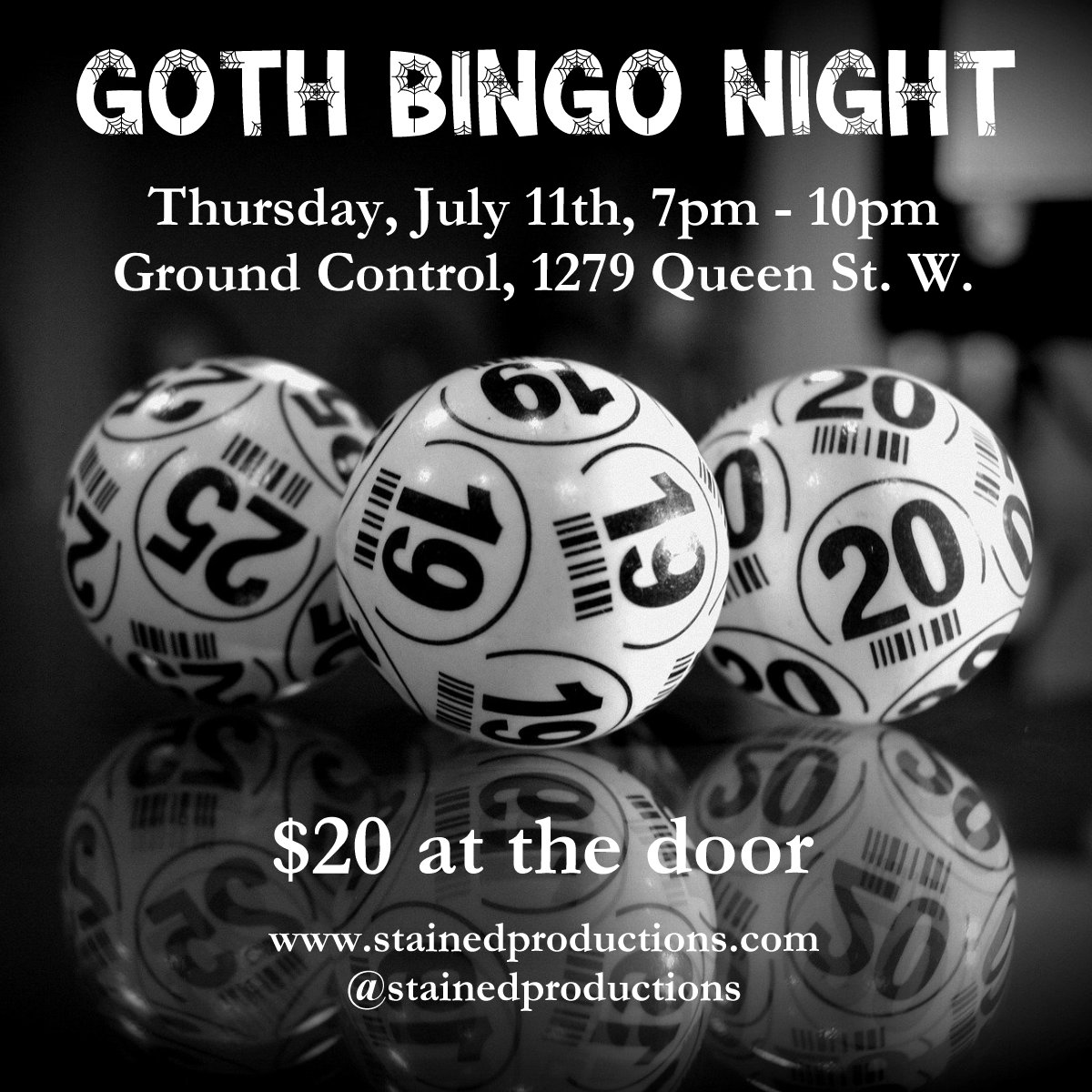 Goth Bingo – Stained Productions